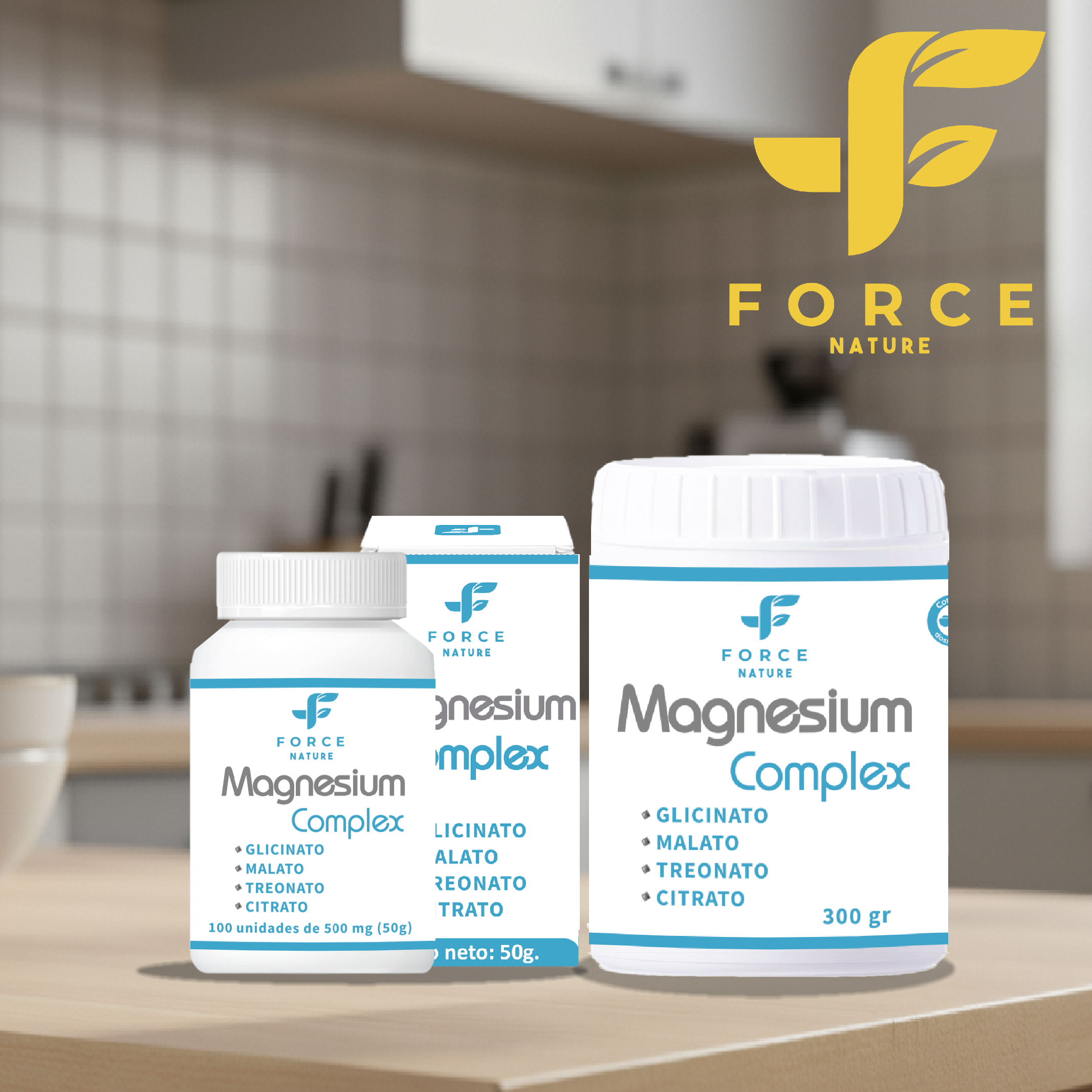 Magnesium Complex capsulas de 500 mg - FORCE NATURE